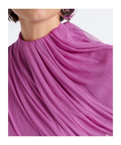 Christopher Esber Veil Draped Caped Minidress