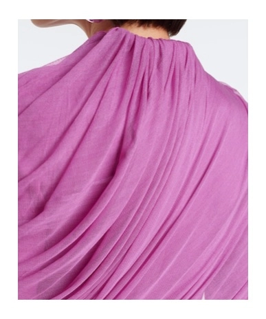 Christopher Esber Veil Draped Caped Minidress