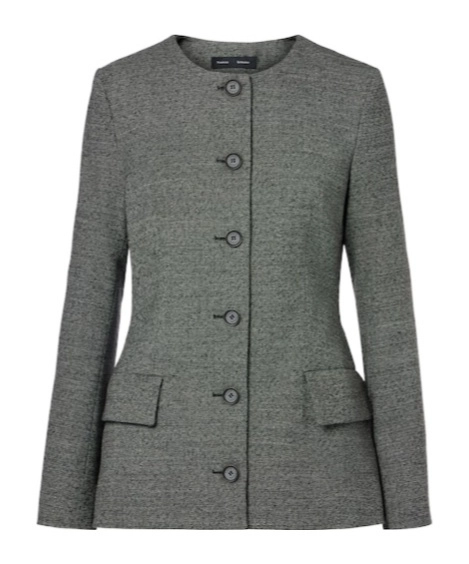 Proenza Schouler Annemarie Wool Jacket - Gray