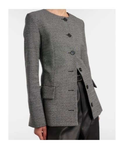 Proenza Schouler Annemarie Wool Jacket - Gray
