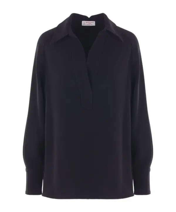 Alberto Biani Crepe Blouse
