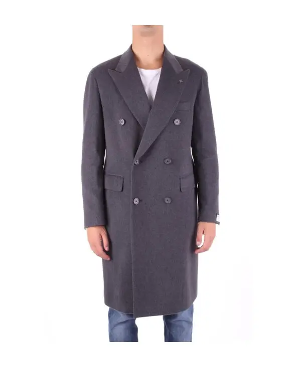 Tagliatore Double-breasted Coat - Black
