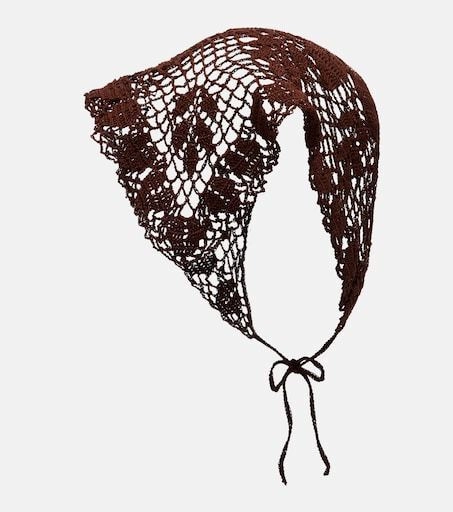 Magda Butrym Crochet Cotton Headwrap