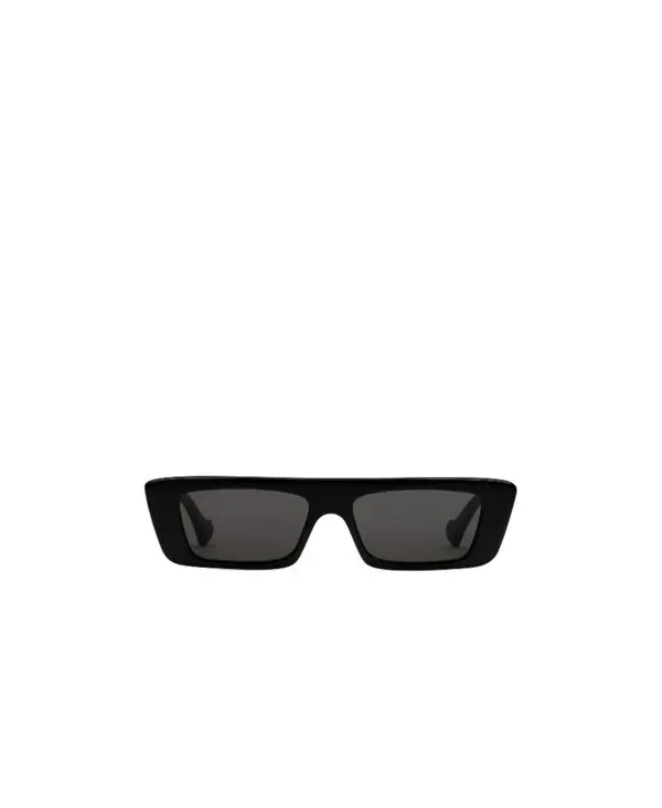 Gucci Logo Engraved Rectangle Frame Sunglasses