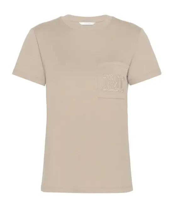 Max Mara Short-sleeved T-shirt - Nude