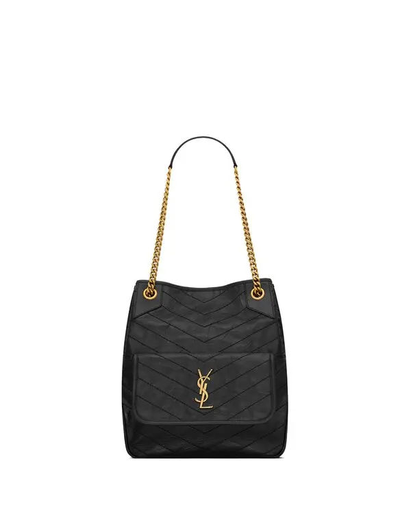Saint Laurent Niki Shoulder Bag - Black