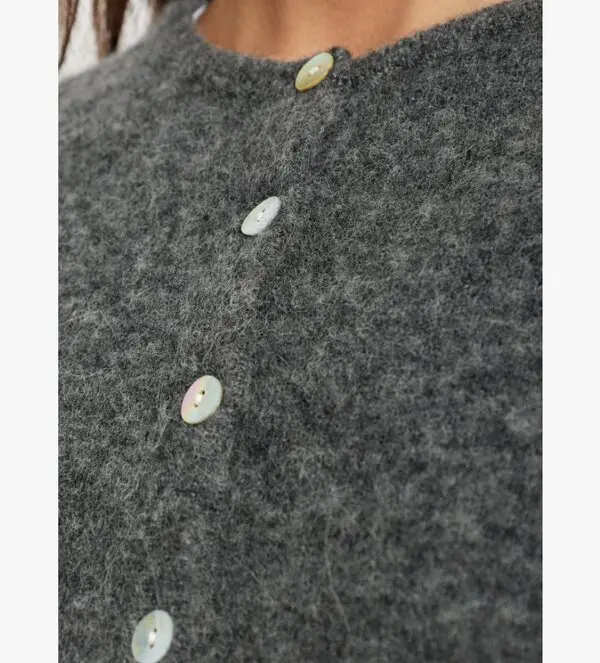 American Vintage Crew Neck Long-sleeved Knitwear - Black