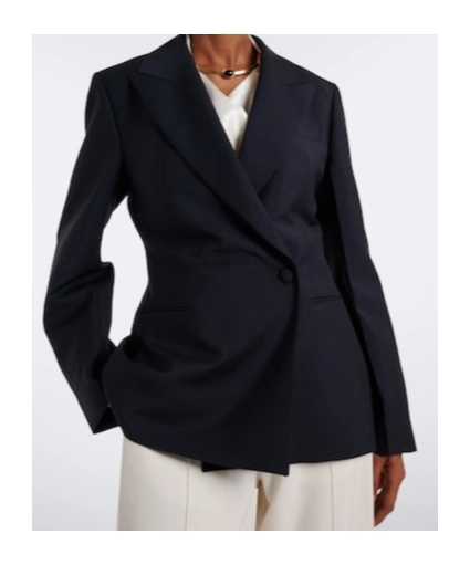 RÓHE Double-breasted Wool And Mohair Blazer