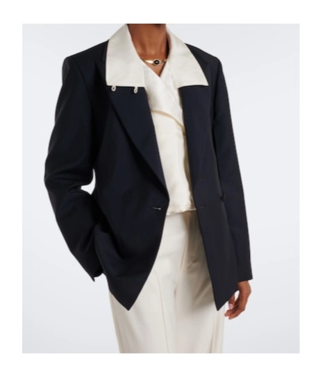 RÓHE Double-breasted Wool And Mohair Blazer