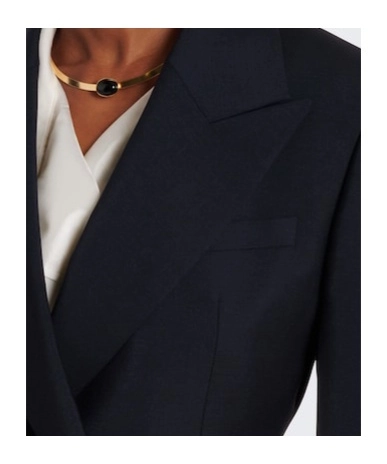 RÓHE Double-breasted Wool And Mohair Blazer