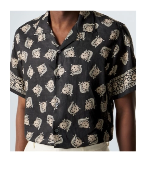 Ralph Lauren Printed Linen Shirt