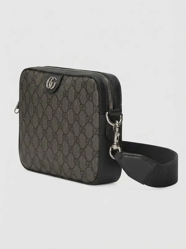 Gucci Ophidia Gg Zipped Shoulder Bag - Black