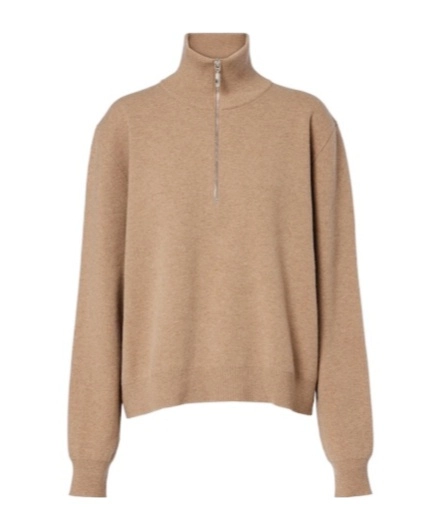 RÓHE Wool-blend Half-zip Sweater