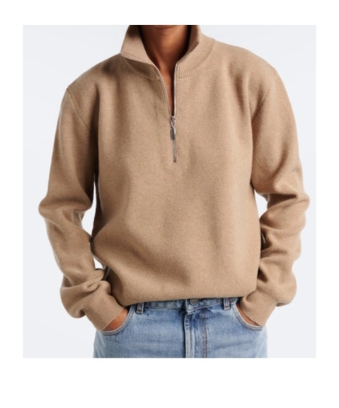 RÓHE Wool-blend Half-zip Sweater