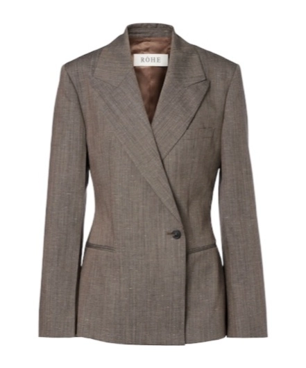RÓHE Wool-blend Blazer - Gray