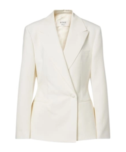 RÓHE Double-breasted Virgin Wool Blazer