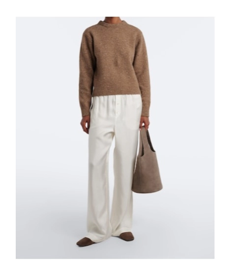 RÓHE Silk Wide-leg Pants