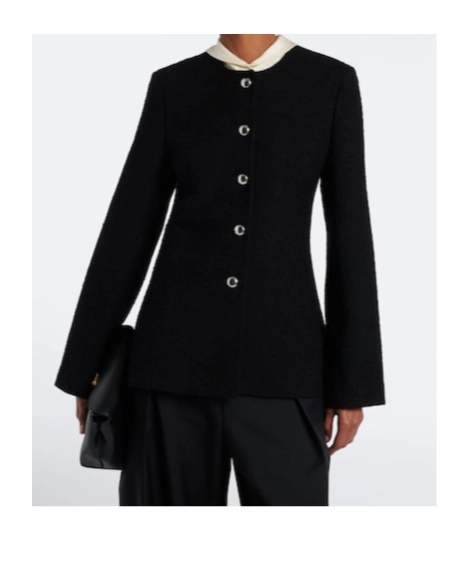 RÓHE Knitted Wool-blend Cardigan