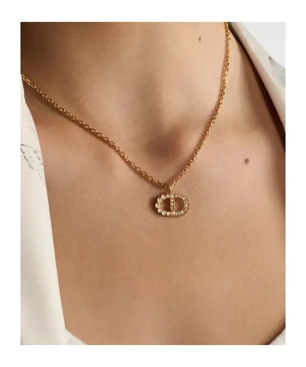 Dior Petit Cd Duo Necklace