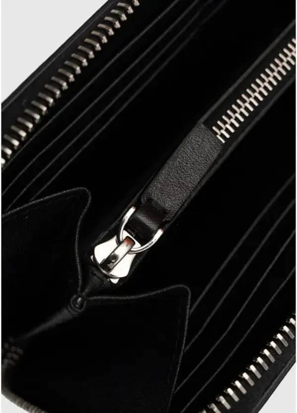 Valentino Garavani Vlogo Plaque Zip-up Wallet