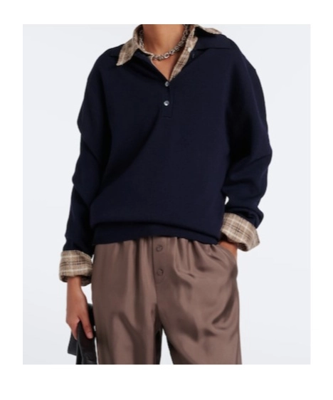 RÓHE Wool Polo Sweater