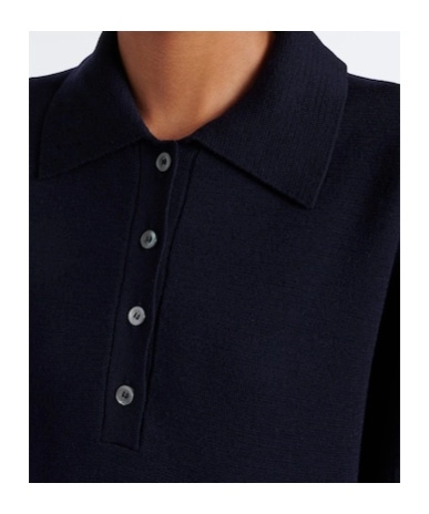 RÓHE Wool Polo Sweater