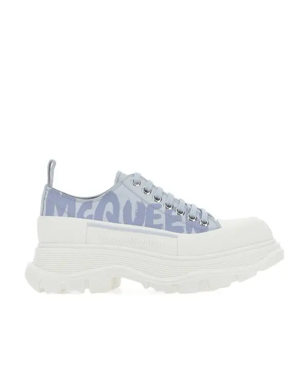 Alexander McQueen Tread Slick Chunky Sneakers - Blue