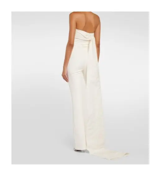 SAFIYAA LONDON Bridal Omi Crêpe Jumpsuit