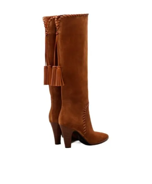 GIANVITO ROSSI Stable Heel Long Boots