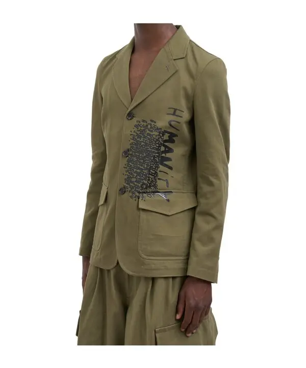 Comme Des Garçons Printed Jacket