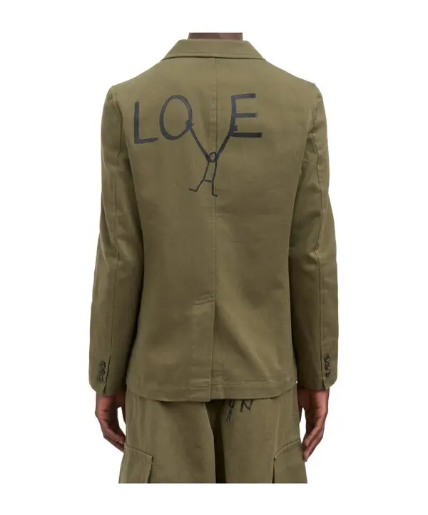 Comme Des Garçons Printed Jacket