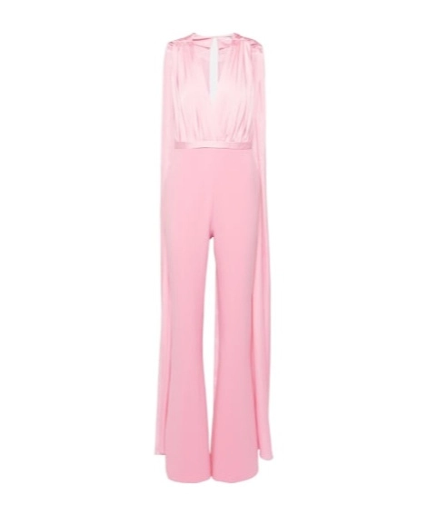 SAFIYAA LONDON Bianca Caped Jumpsuit