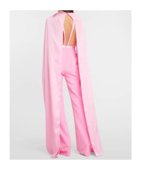SAFIYAA LONDON Bianca Caped Jumpsuit