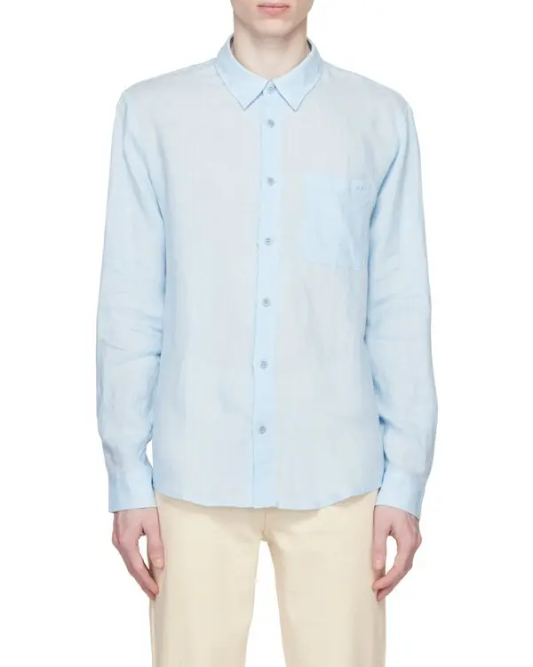 A.p.c. Buttoned Long-sleeved Shirt