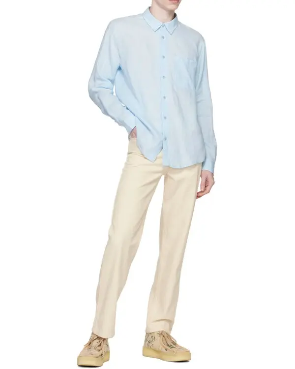 A.p.c. Buttoned Long-sleeved Shirt