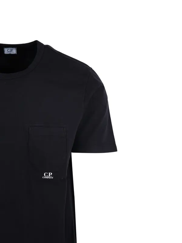 C.P. COMPANY Logo-print Cotton T-shirt