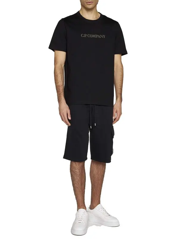 C.P. COMPANY Embroidered-logo Cotton T-shirt