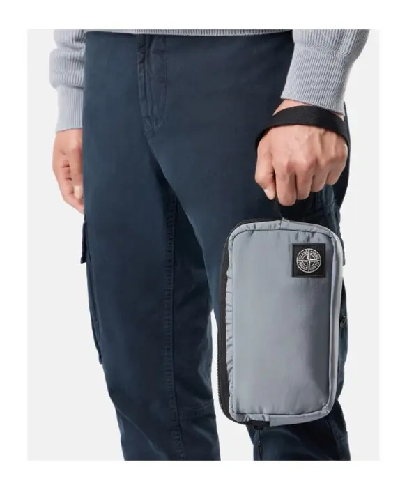 Stone Island Zippered Wristband Pouch