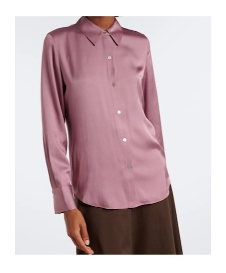 Vince Silk-blend Shirt