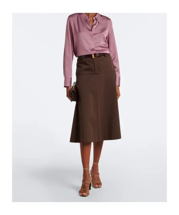 Vince Silk-blend Shirt