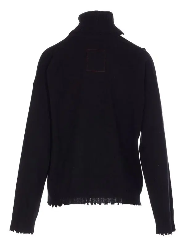 UMA WANG Long Sleeve High Neck Sweater