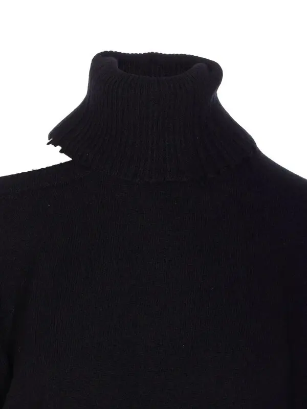 UMA WANG Long Sleeve High Neck Sweater