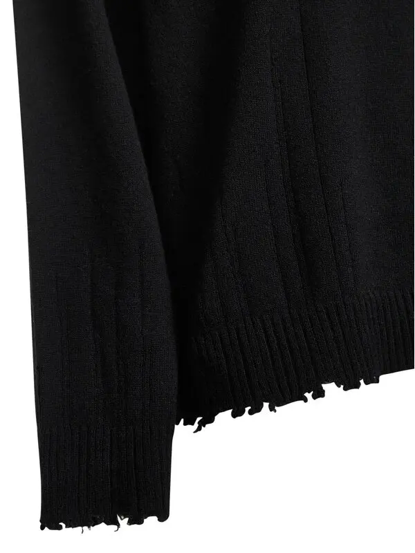 UMA WANG Long Sleeve High Neck Sweater