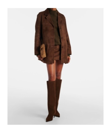 Nour Hammour Voltia Suede Jacket