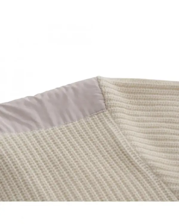 Paul & Shark Long-sleeved Patchwork Cardigan