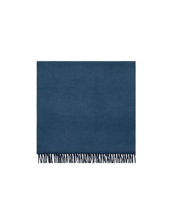 Loro Piana Tasseled Scarf - Blue