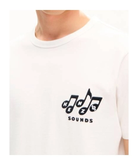 Kenzo Sounds' Embroidered Slim T-shirt In Cotton