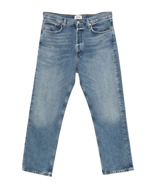 AGOLDE Five-pocket Denim Trousers - Blue
