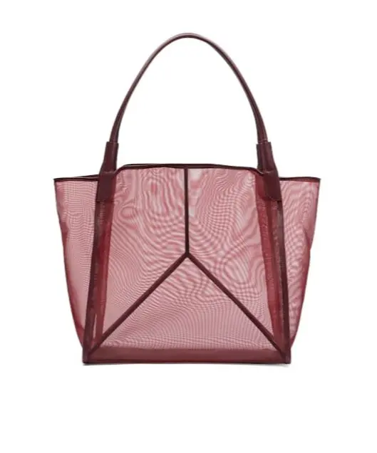 Victoria Beckham Medium Mesh Tote Bag - Pink
