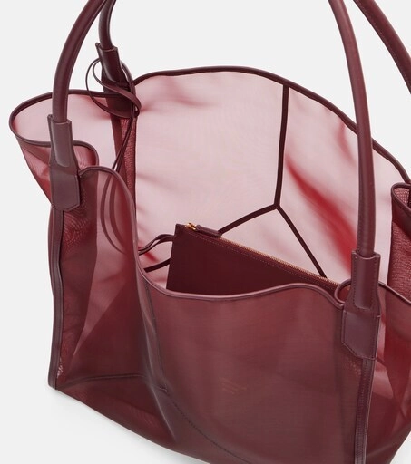 Victoria Beckham Medium Mesh Tote Bag - Pink